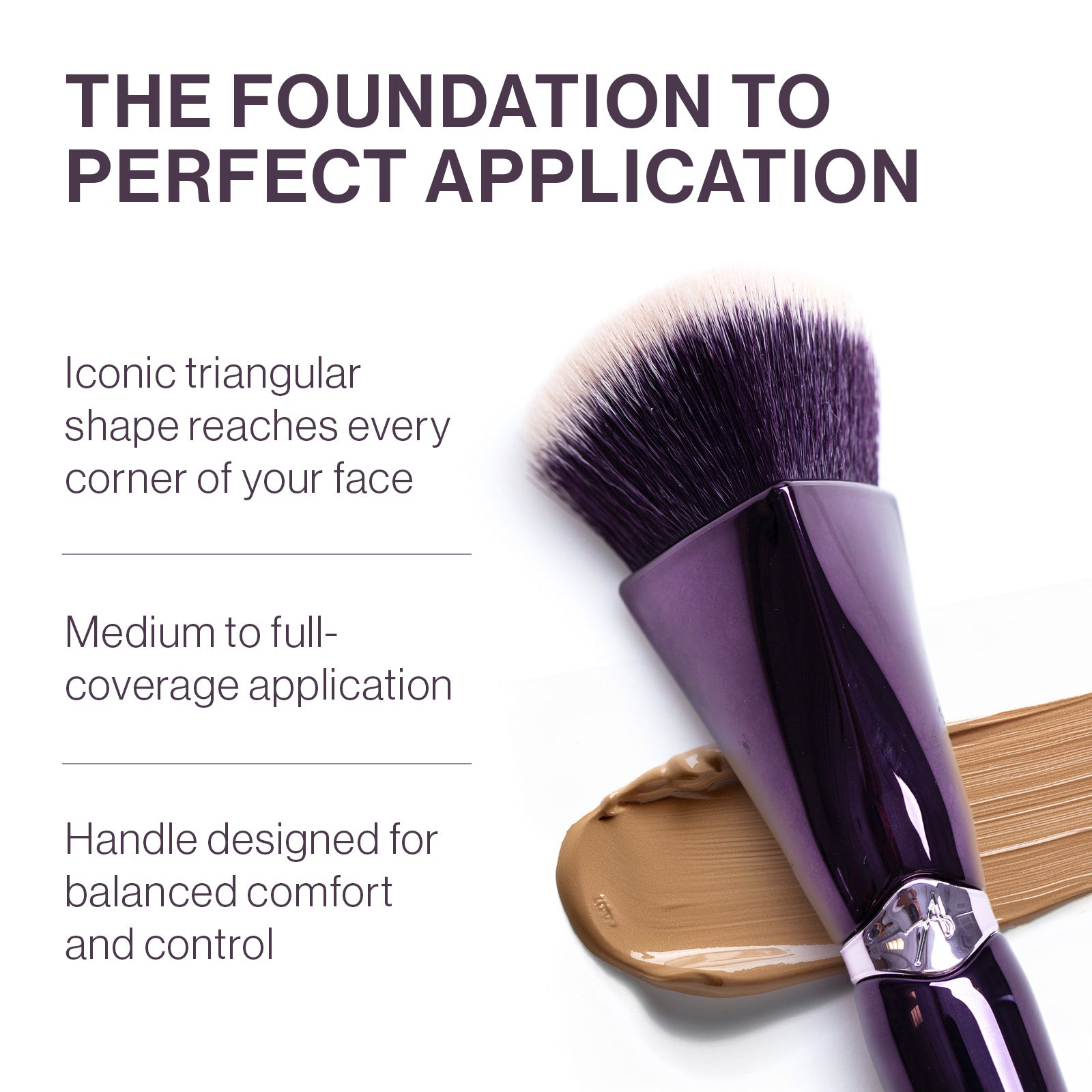 Pinnacle Foundation Brush | ANISA Beauty